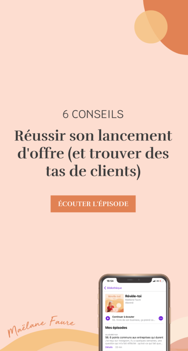 Organiser un lancement d'offres : mes conseils – Maëlane Faure